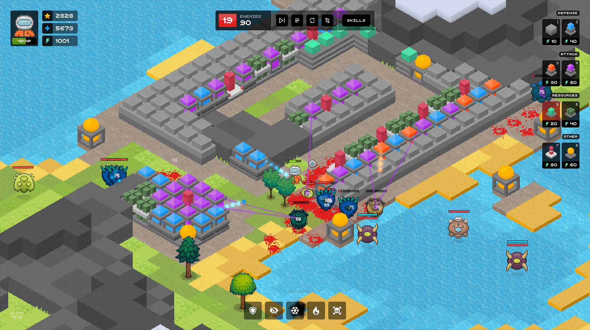 izowave | 🎲 Isometric game. Build and defend in open world